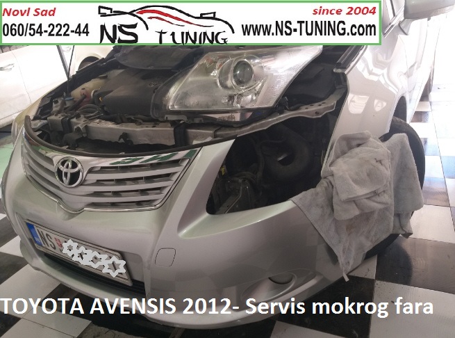 TOYOTA Reparacija farova zamena stakla fara xenon - Novi Sad
