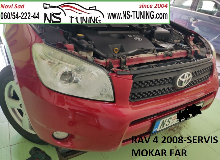 TOYOTA Reparacija farova zamena stakla fara xenon - Novi Sad